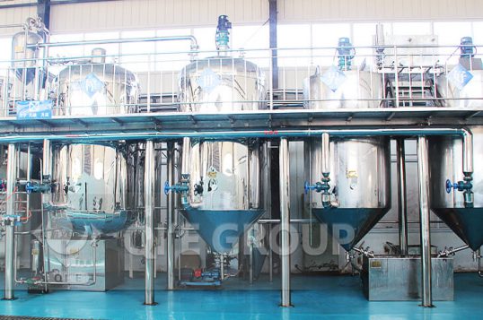 Soybean oil refining machine principle | Food oil processing equipment